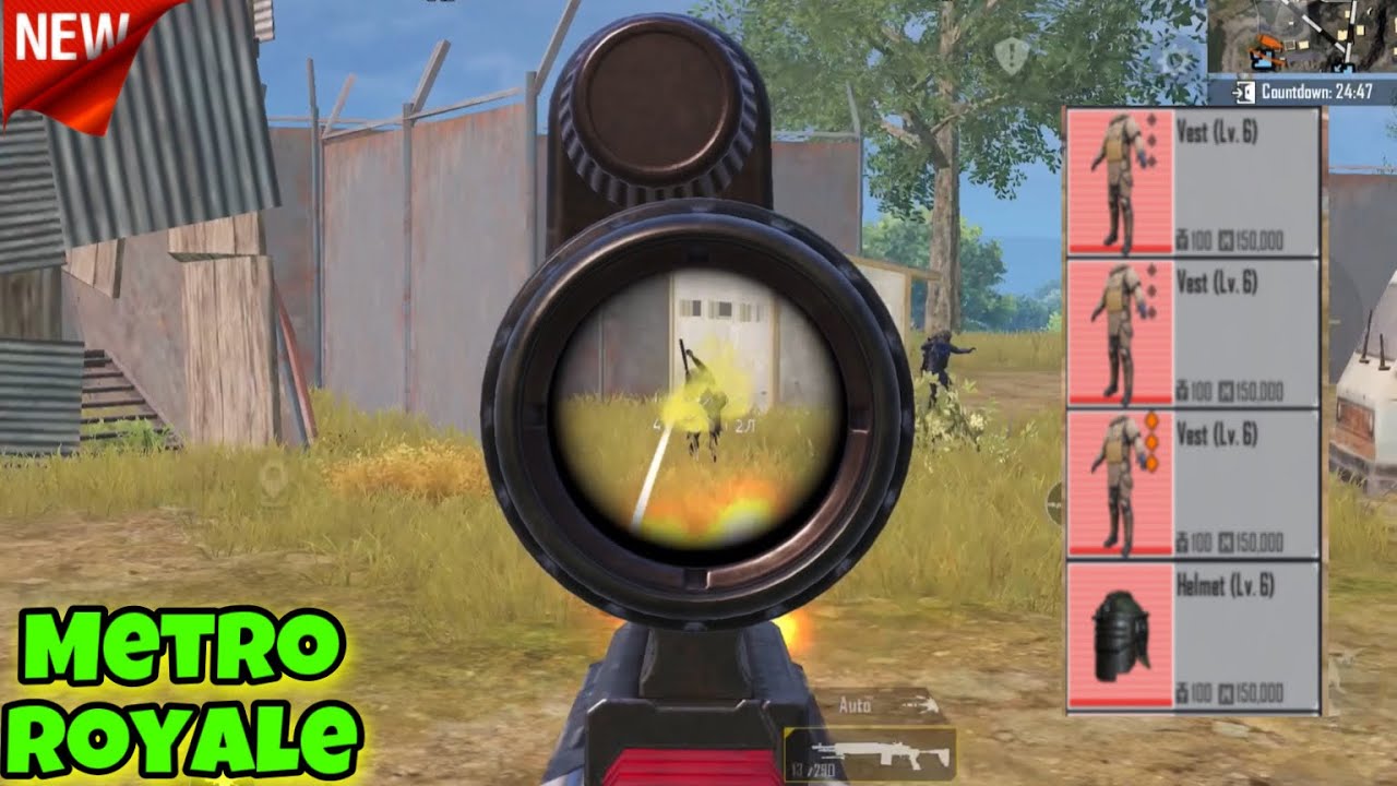 Metro Royale Advanced Mode Gameplay 🔥 / PUBG METRO ROYALE CHAPTER 9 ...