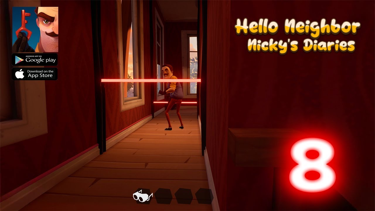Hello Neighbor Nicky's Diaries Gameplay (Android,iOS) - Part 8 - YouTube