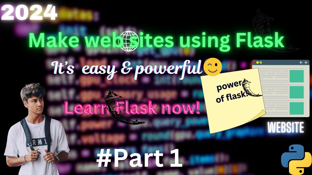 Build Websites Easily With Flask Youtube