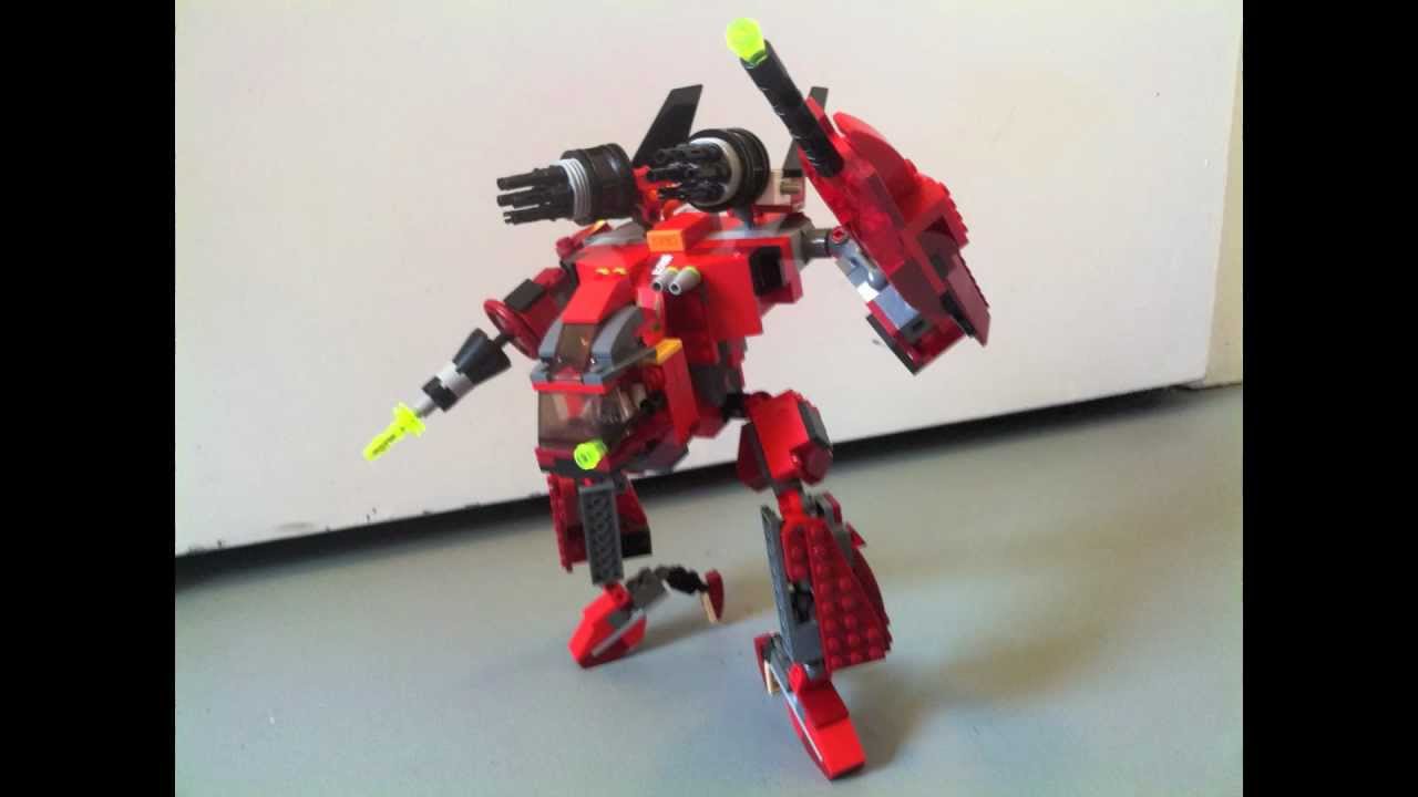 Lego Mech: Red Fury - YouTube