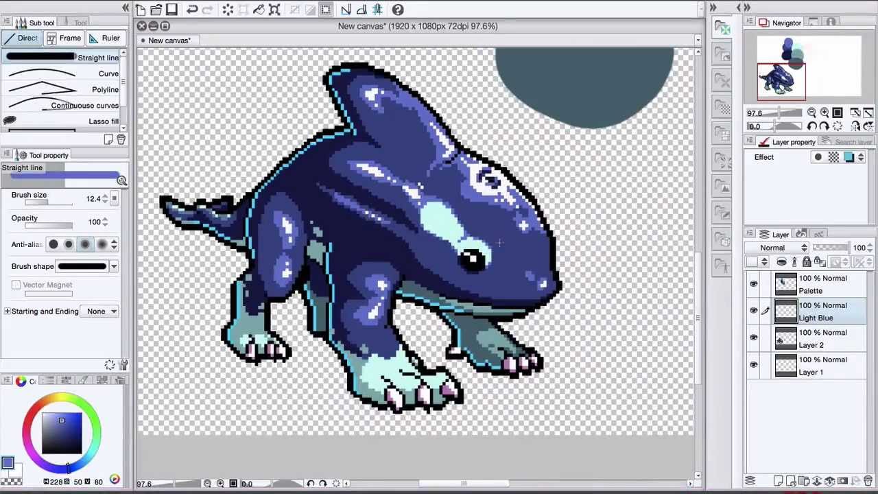 Rivals of Aether - Orcane - Speedpaint - YouTube
