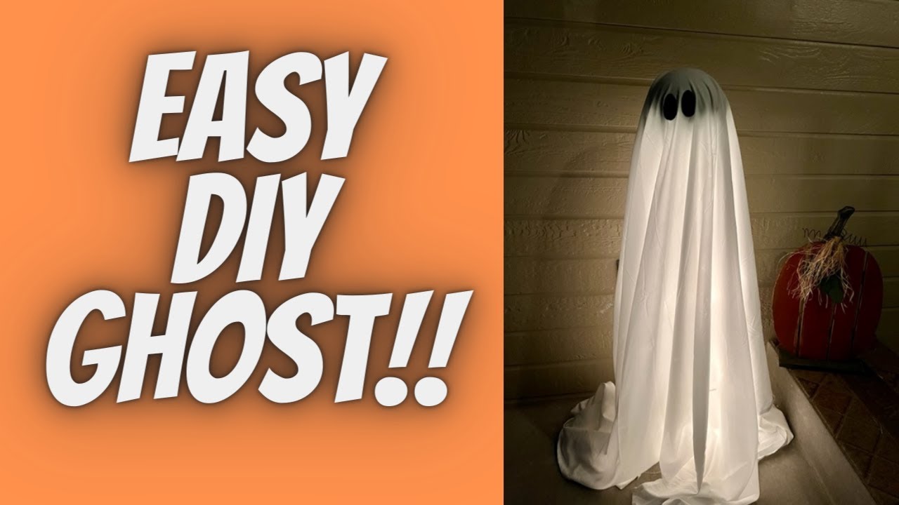 Easy DIY Ghost!! - YouTube