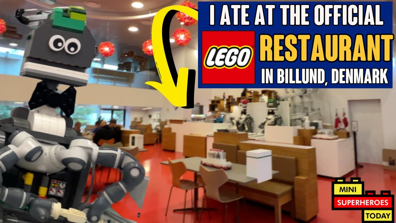 I Ate at the OFFICIAL LEGO Restaurant (Mini Chef at LEGO House in ...