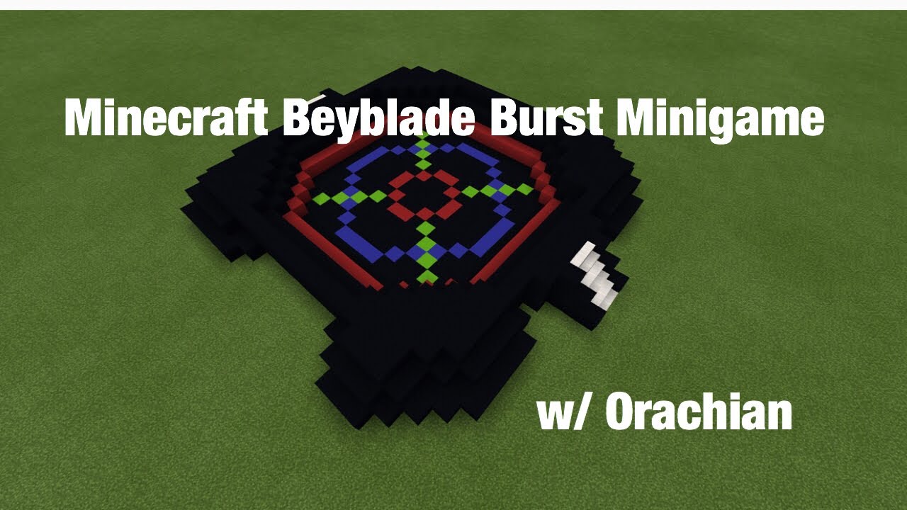 My Beyblade Burst Minigame In Minecraft! w/ Lieutenant Orachian - YouTube