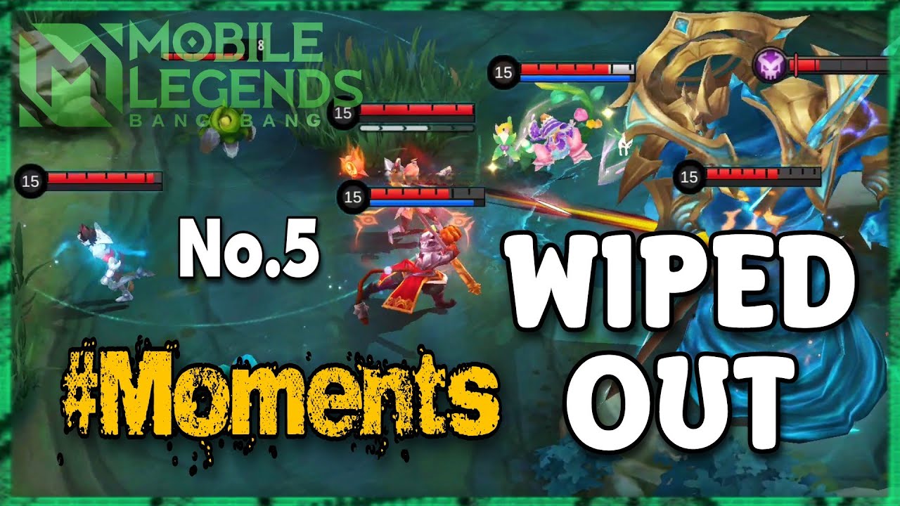 Wiped Out Moments 5 🔥🔥| Mobile Legends BANG BANG | MLBB | Team Fight ...