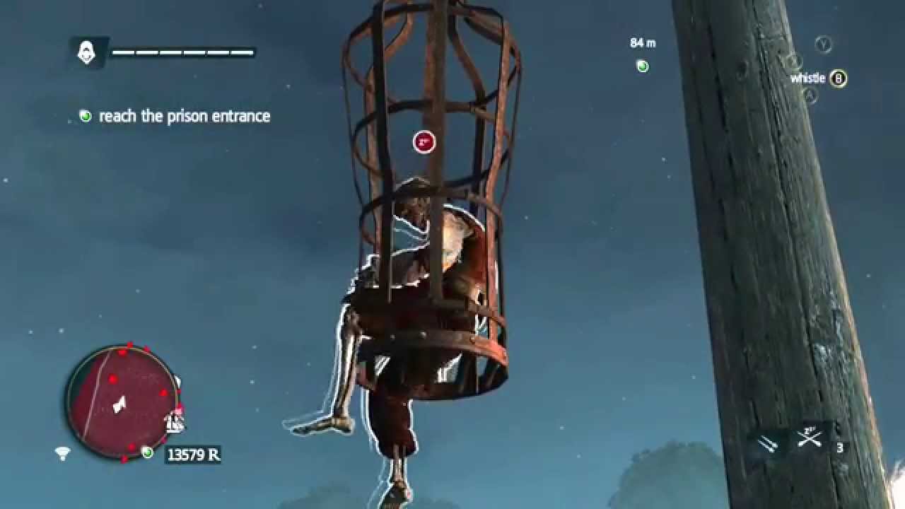Assassin's Creed IV Black Flag: Jack Rackam skeleton glitch - YouTube