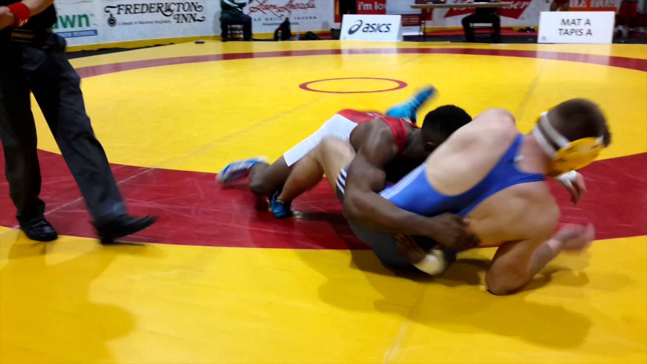 2016 Canadian Junior Championships: 74 kg Chance Mutuku vs. Matthew ...