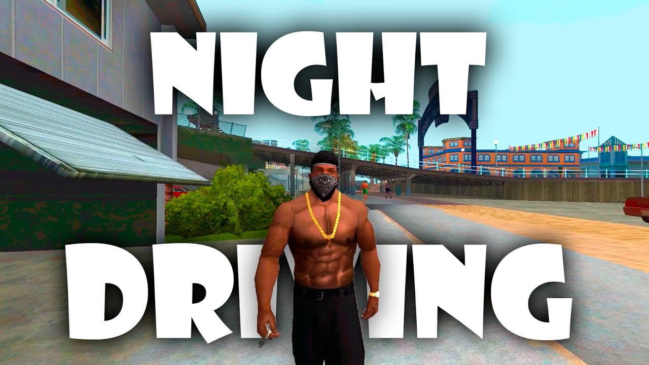 NIGHT DRIVE IN GTA SAN ANDREAS | ASMR | BIKE DRIVING 🌃 - YouTube