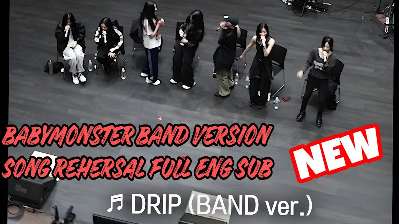 BABYMONSTER Band Version Rehearsal for 1st World Tour | HELLO MONSTERS ...
