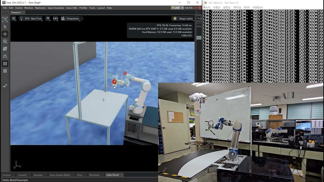 Manipulator Digital Twin with Isaac Sim - YouTube