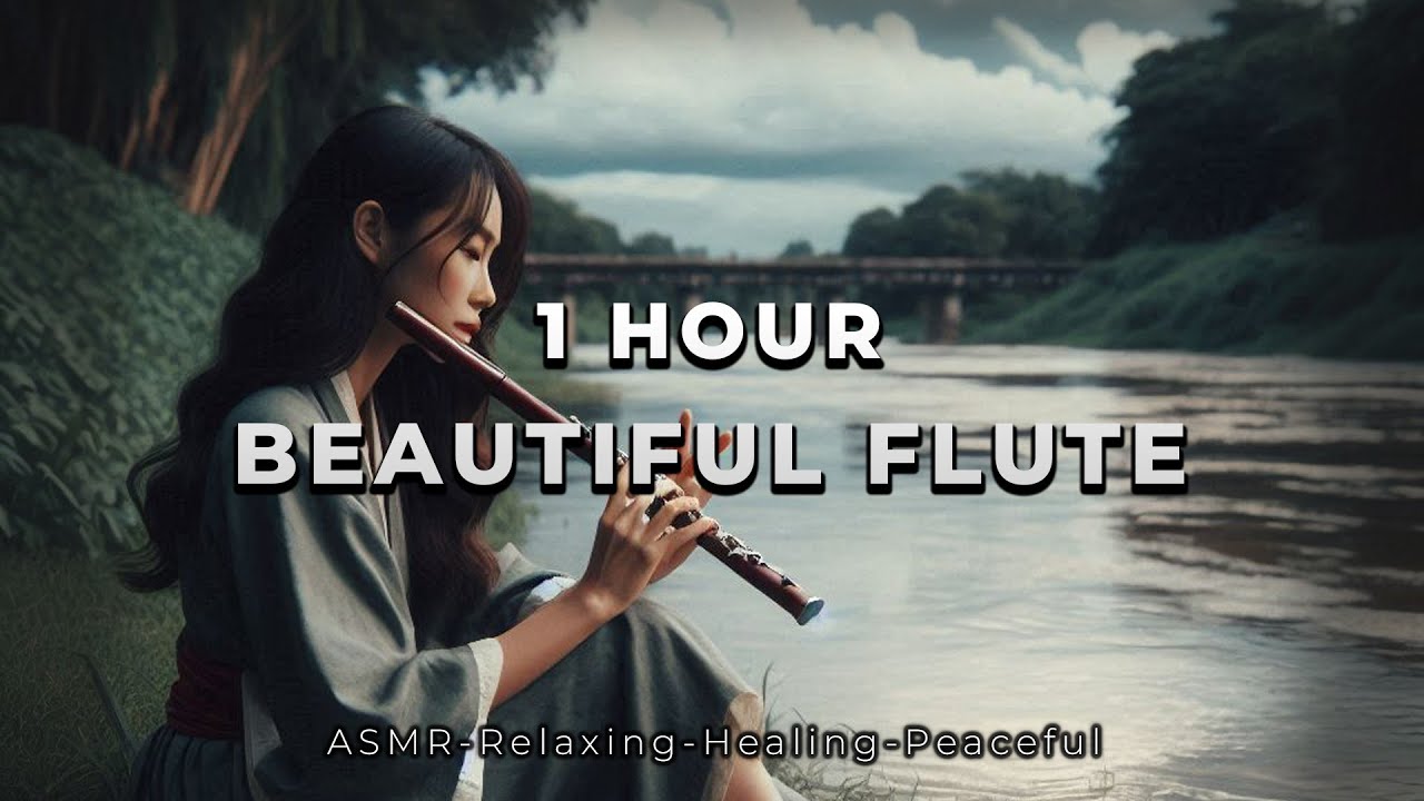Deep Relaxation Bamboo Flute by Authentic Water Flow - YouTube