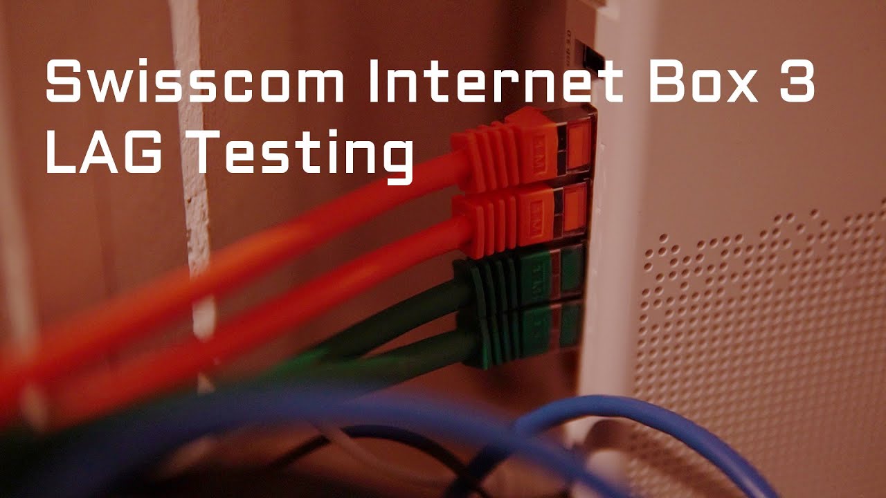 Swisscom 10Gbit Internet test on Internet Box 3 4x 1Gbit LAG - YouTube