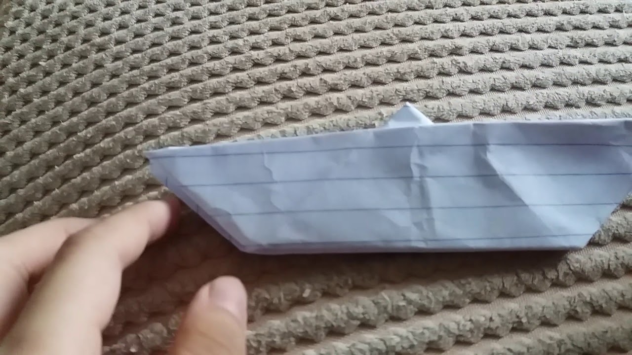SS Georgie paper boat - YouTube
