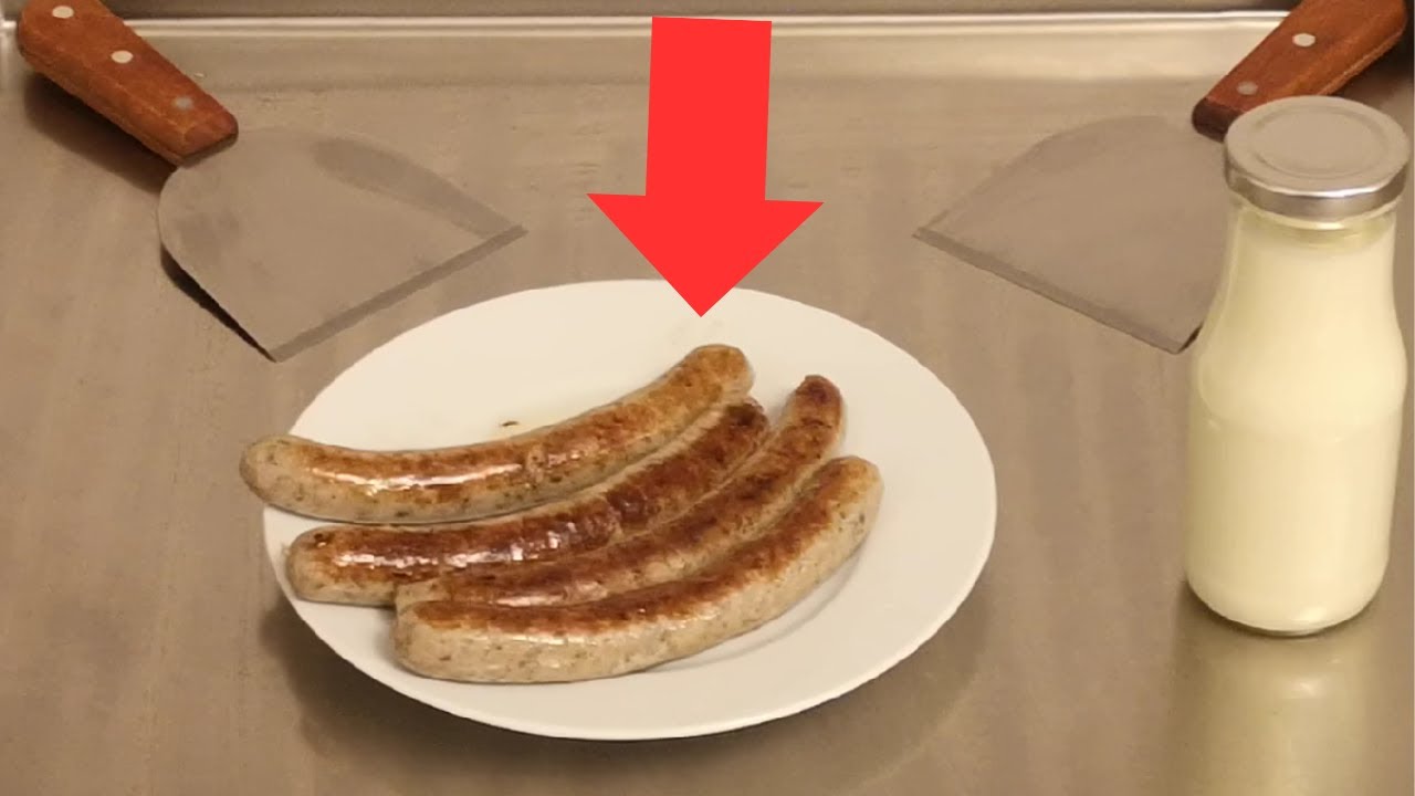 ASMR - Bratwurst Sausage - Freaky Ice Cream Rolls -30°C , delisious ...