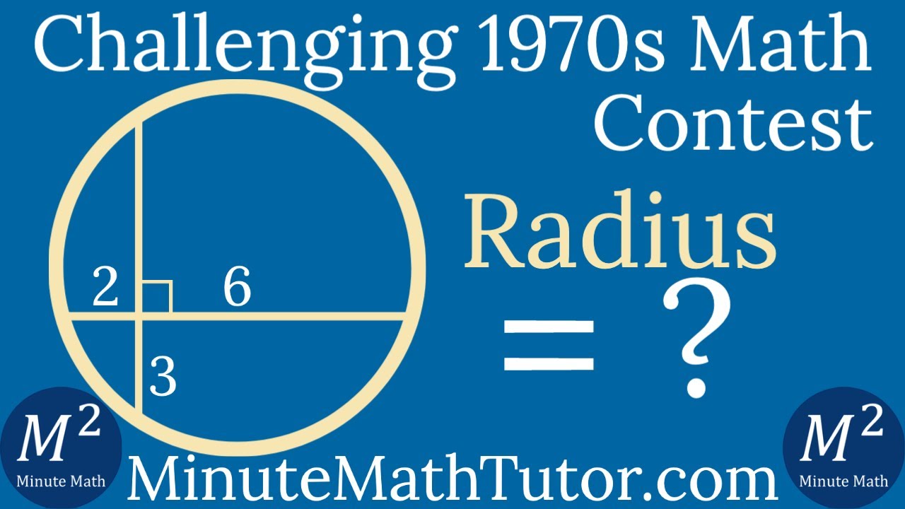 Math Contest Problem with Solution | Challenging 1970s Math Contest ...
