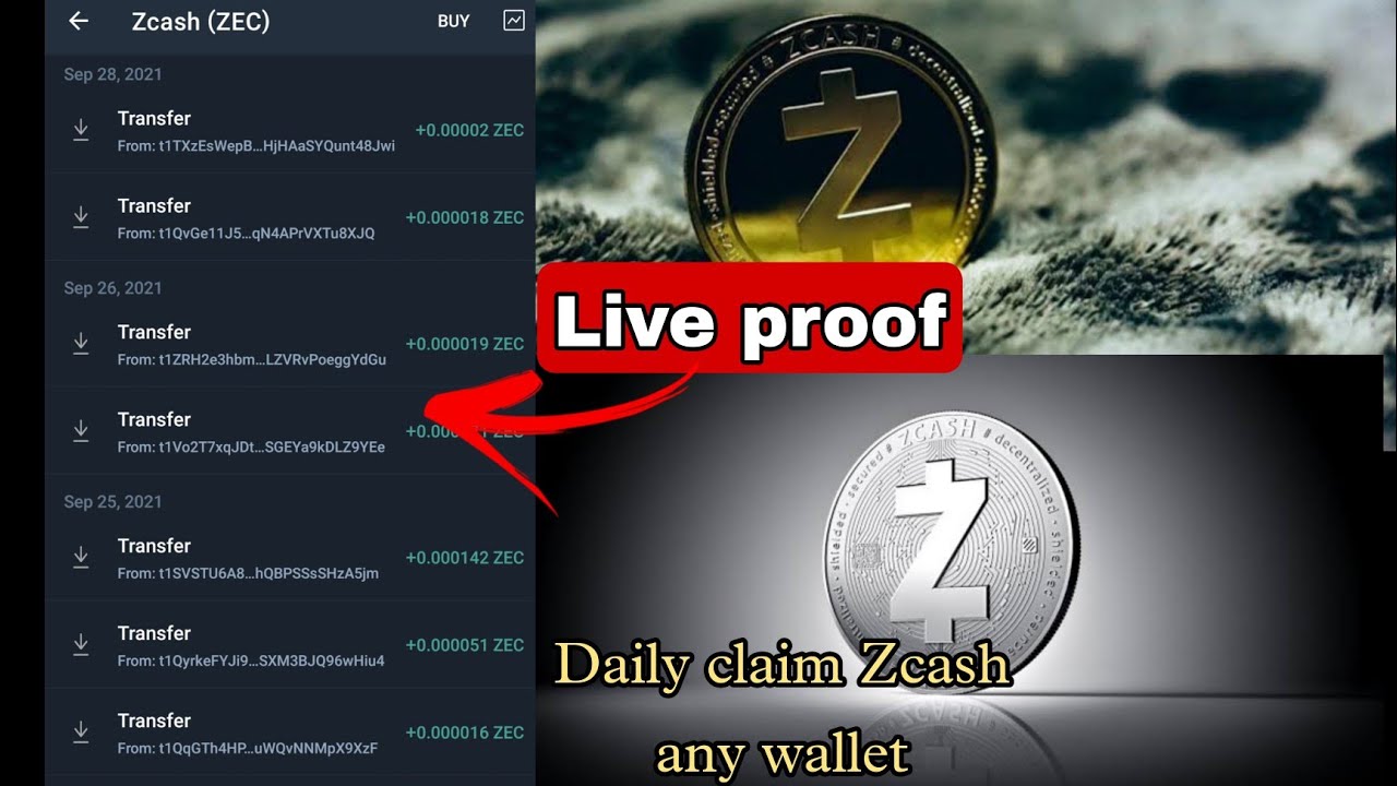 Claim ZCash (ZEC) Token For Free Now | How To Withdraw ZEC Token To Trust Wallet | zcash mining ...