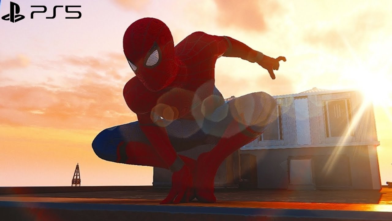 Marvel's Spider Man PS5 - Stark Suit Free Roam Gameplay [60fps ...