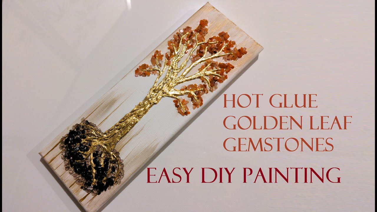 DIY Tree of Life Art Tutorial: Create Stunning Decor with Hot Glue ...