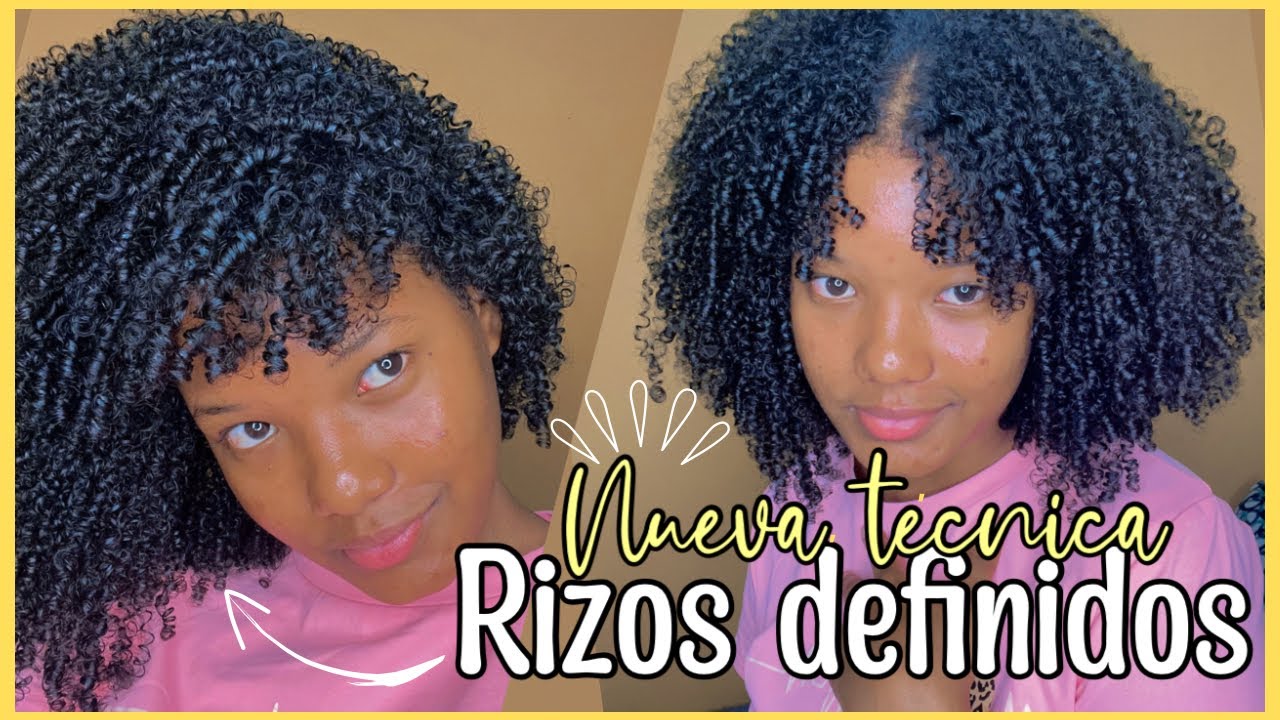 PROBÉ UNA NUEVA TÉCNICA PARA DEFINIR LOS RIZOS👩🏽‍🦱🌳 - YouTube