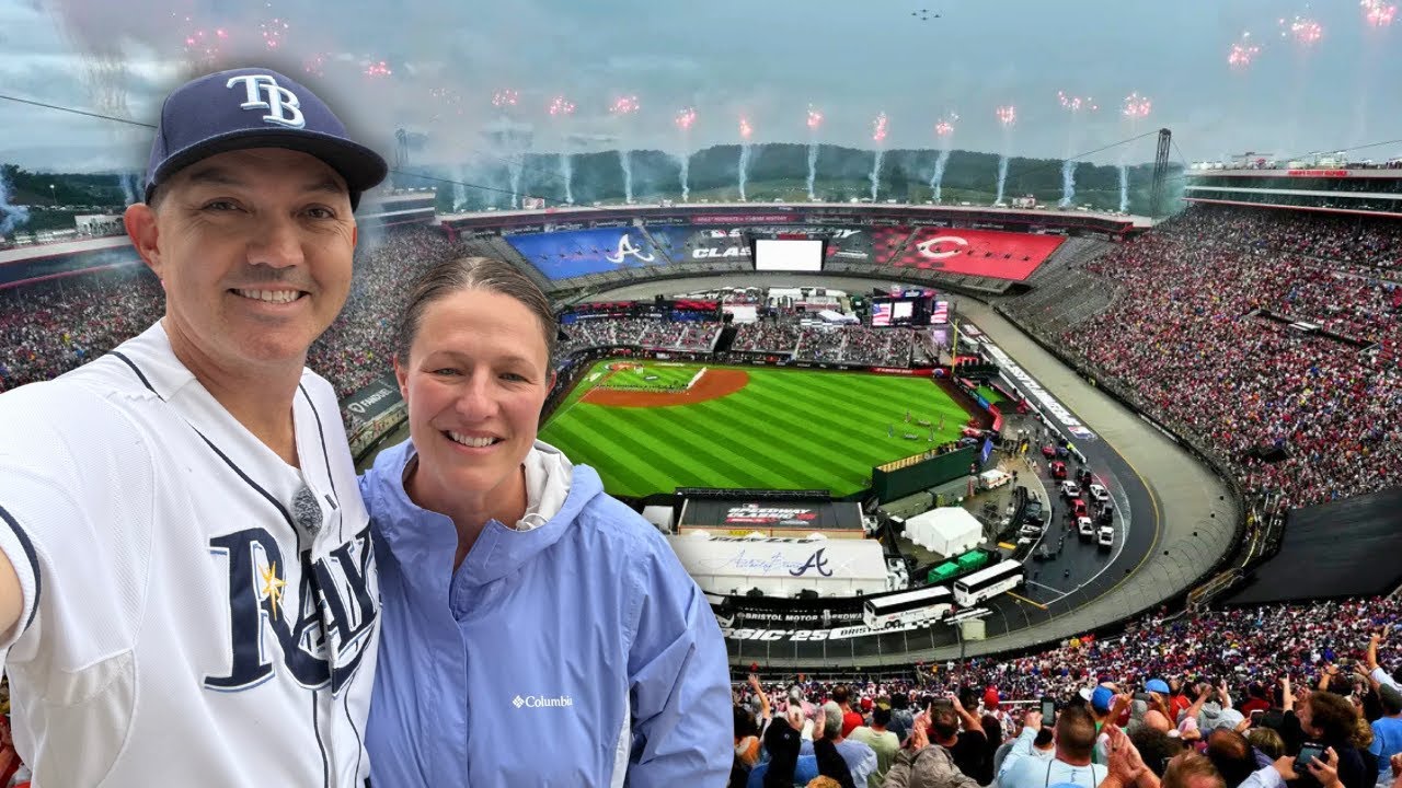 1st MLB Game in Tennessee That Broke The WORLD RECORD at a Racetrack ...