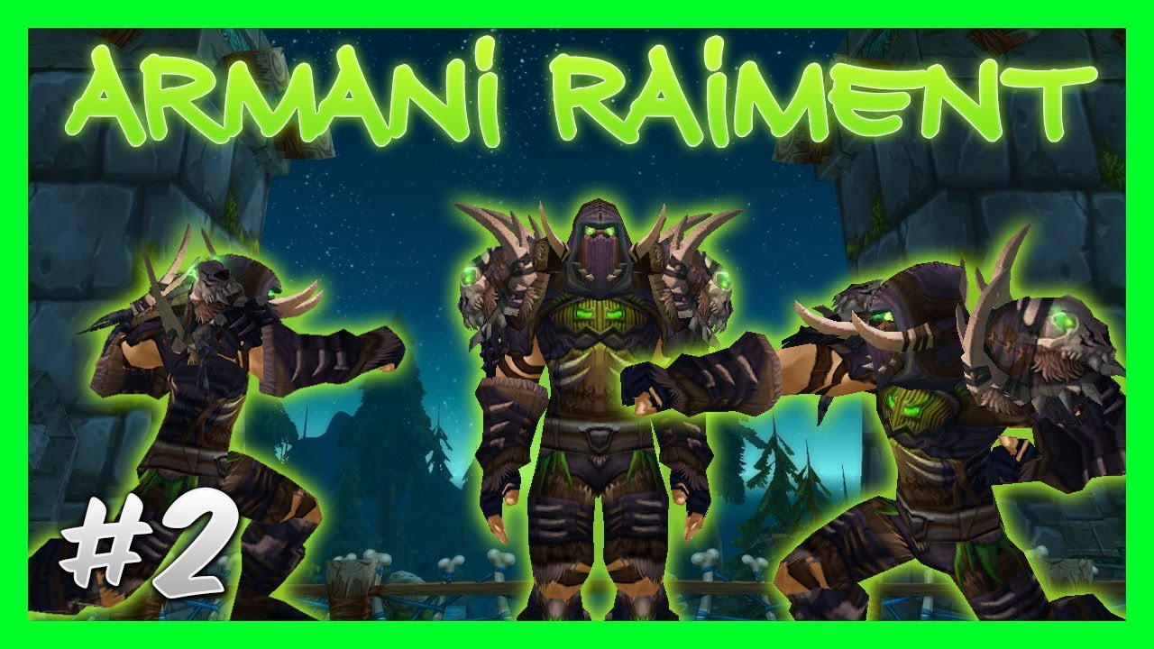 Leather Transmog Set #2: Armani Raiment! - YouTube