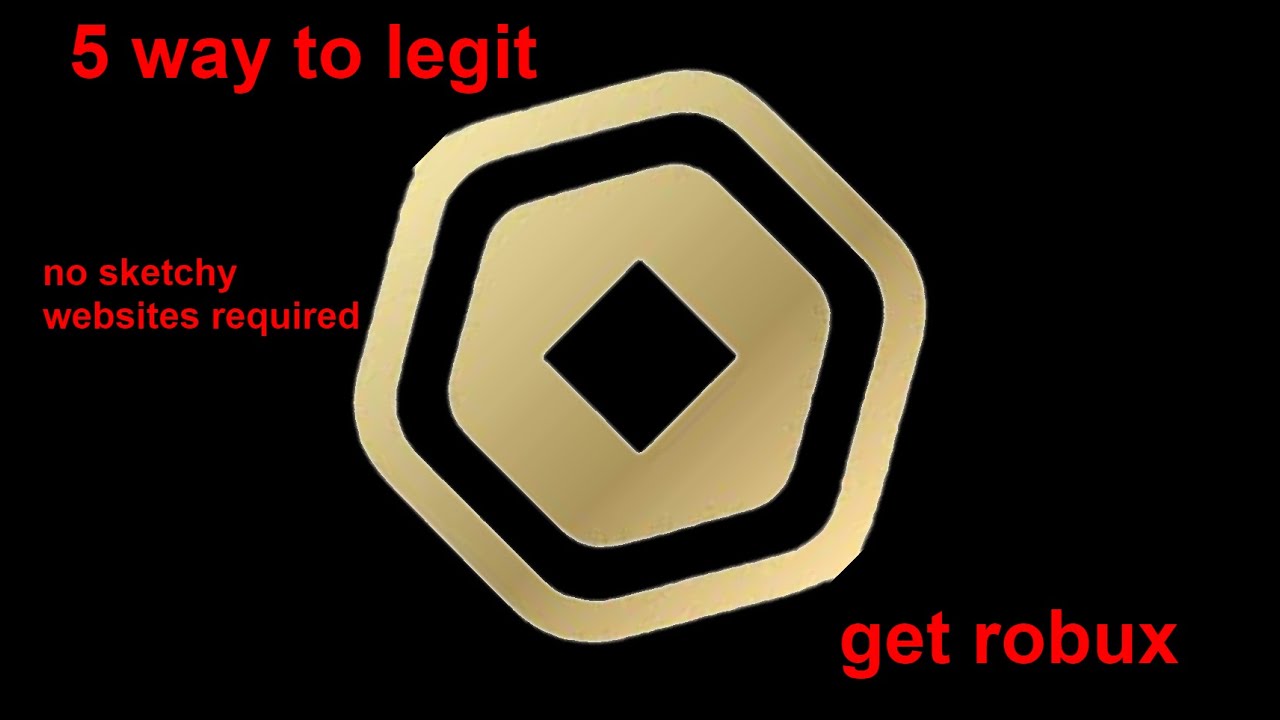 5 ways to legit get robux (no scams required - YouTube
