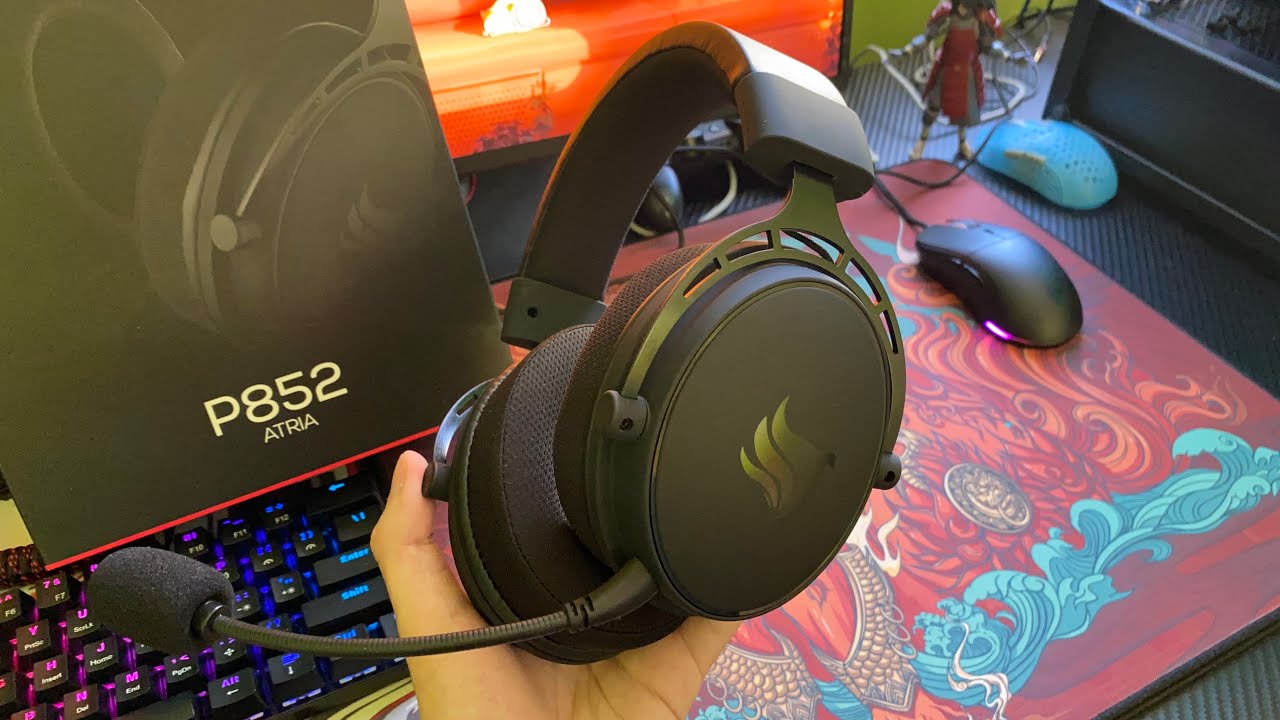 Unboxing Headset Pichau P852 Atria - Um dos melhores Headset que eu já ...