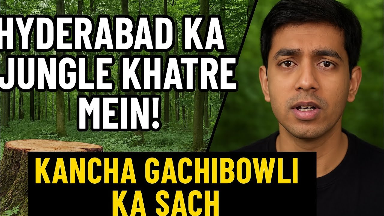 "400 Acre Jungle Katega? Hyderabad ke Jungle ki Kahani Jo Har Bharatiya ...
