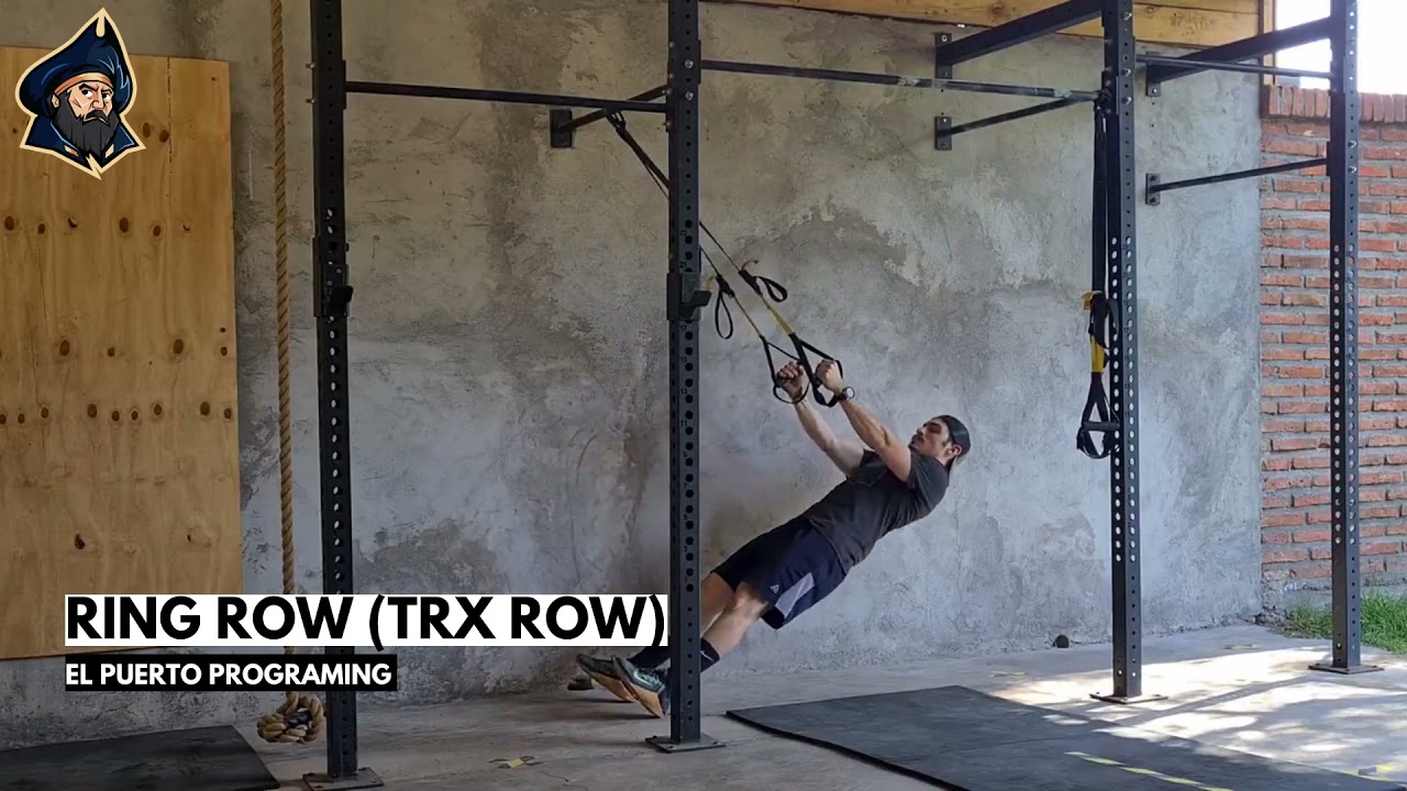 RING ROW TRX ROW - YouTube