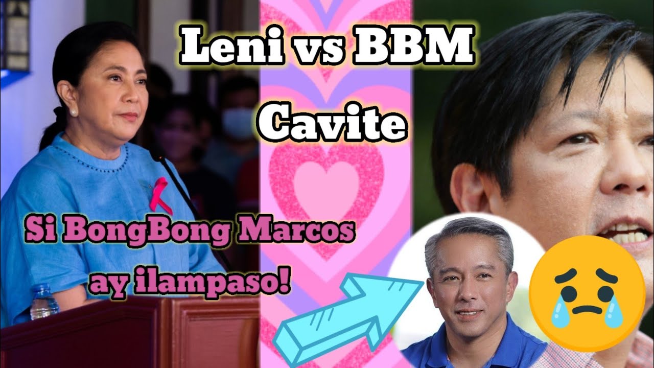 Si BongBong Marcos ay ilampaso || Leni vs BongBong Cavite. - YouTube
