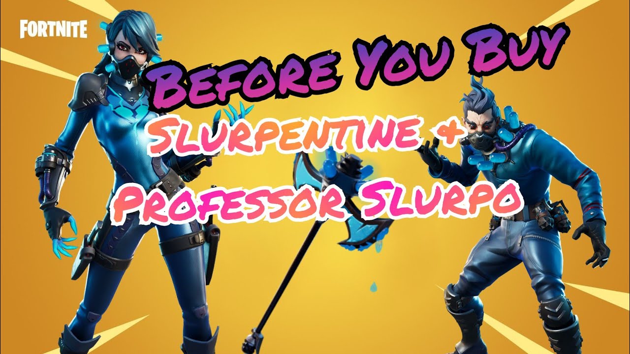 Slurpentine & Professor Slurpo Skin Gameplay Fortnite - YouTube