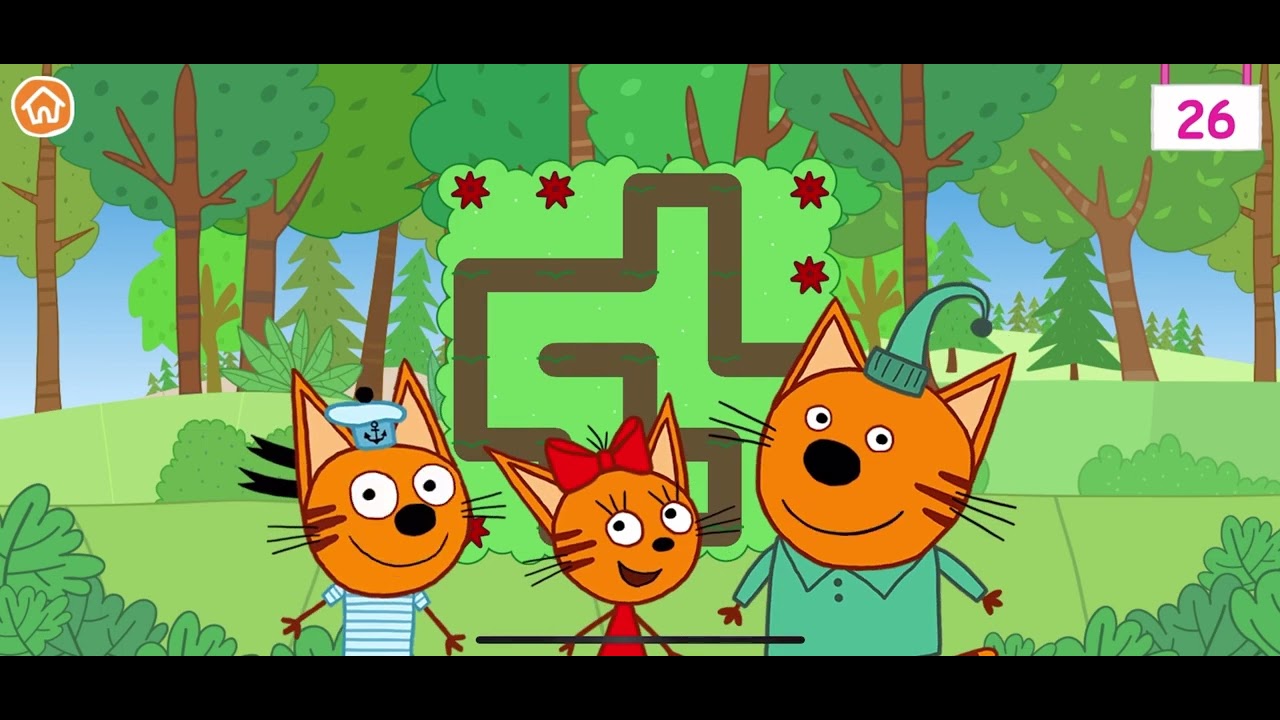Три Кота, ищем ягоды 🍓 🔍#трикота - YouTube