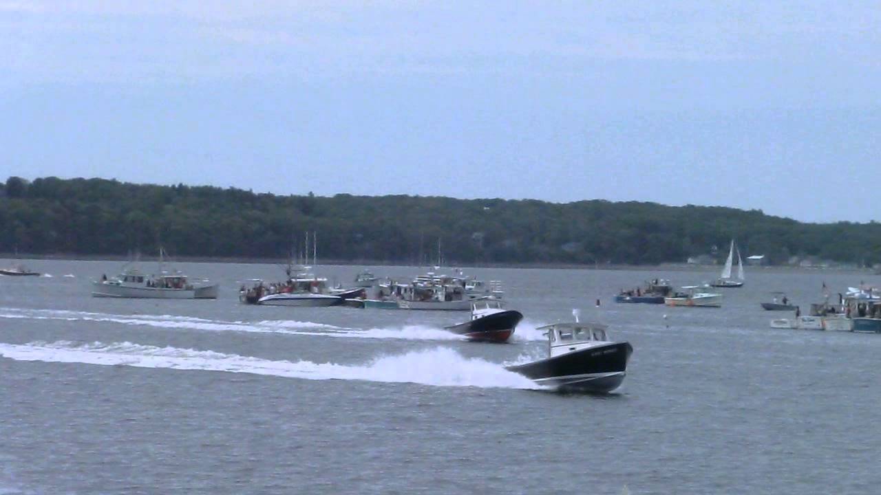 Rockland Lobster Boat Races Diesel Class A 2013 June 16th - YouTube
