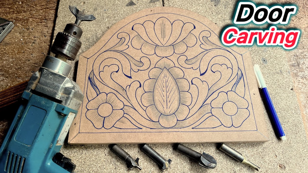 Beautiful wood carving Door Design - YouTube