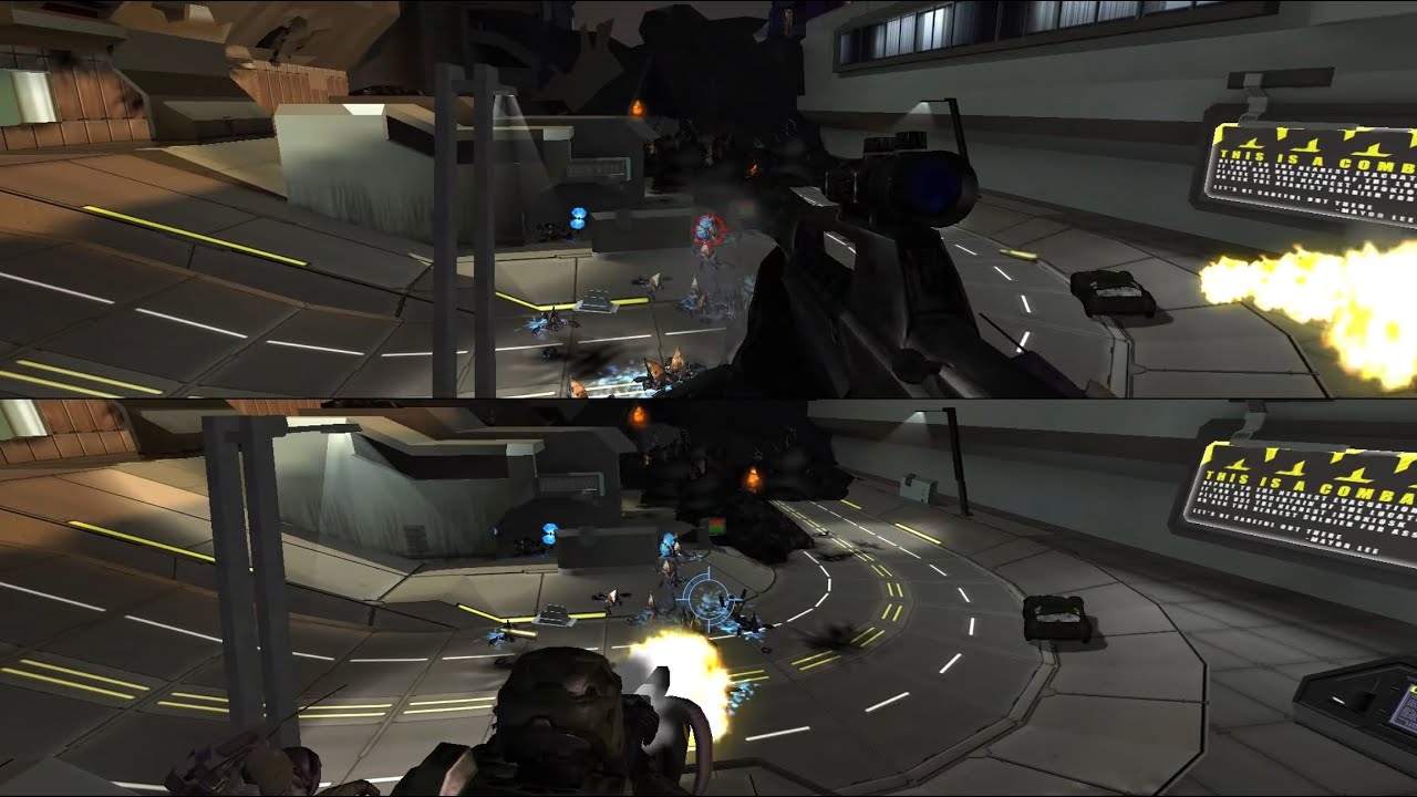Halo 2 E3 Demo - Split Screen Co-op - YouTube