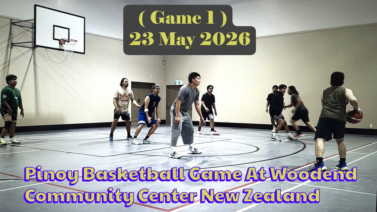 Back To The Ball game At Woodend Basketball Court New Zealand ( Game 1 ...