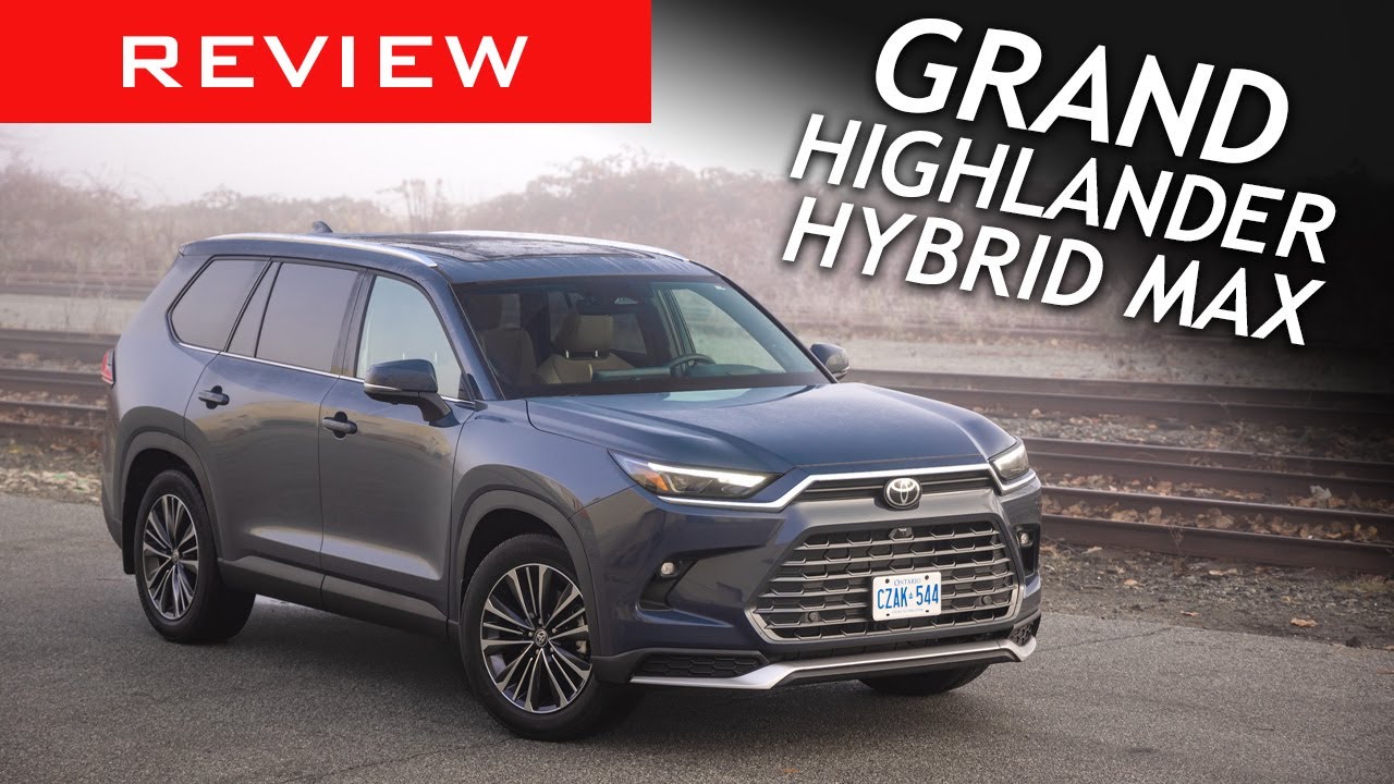 2024 Toyota Grand Highlander Hybrid MAX Review / A proper 3-row SUV ...