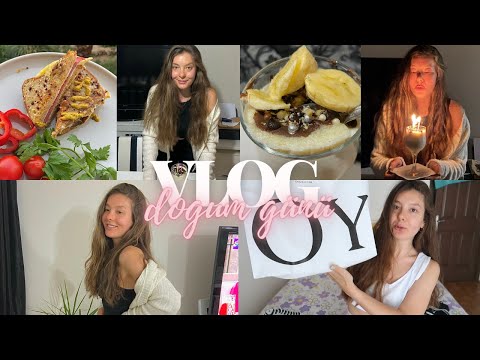 22. doğum günü VLOG 🍰