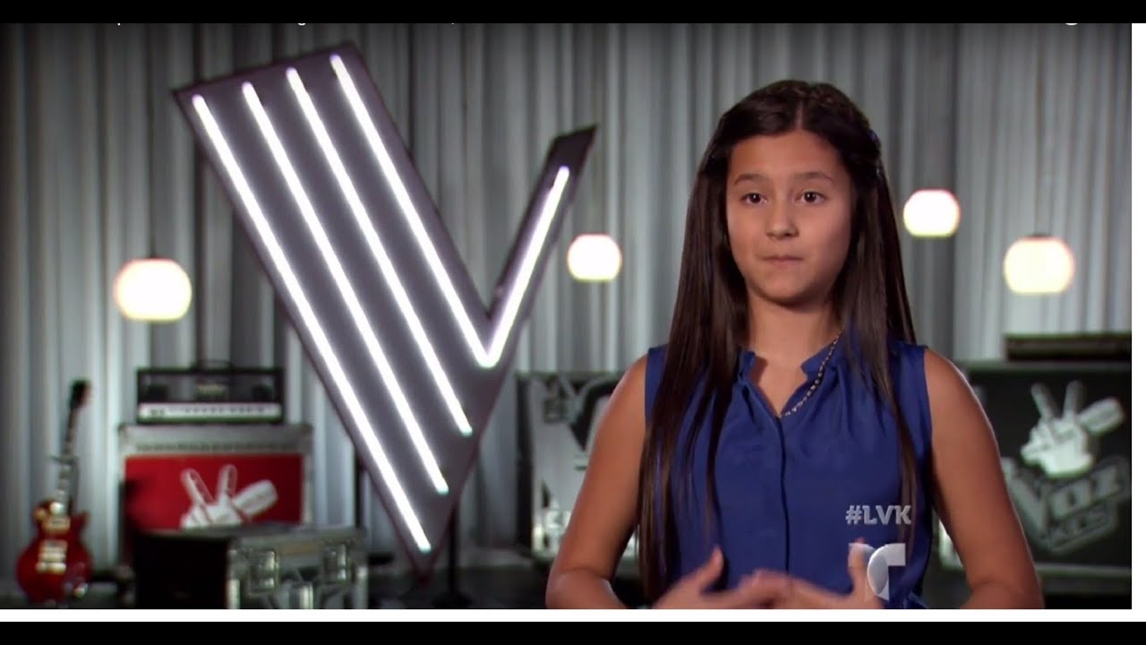 Katherine Aponte encontró refugio en la música | La Voz Kids 2016 - YouTube