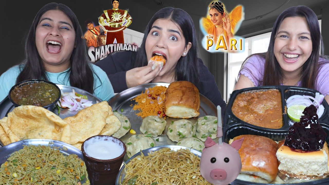Guess the Indian Serial Name Food Challenge | Spicy Maggi, Momos, Chole ...