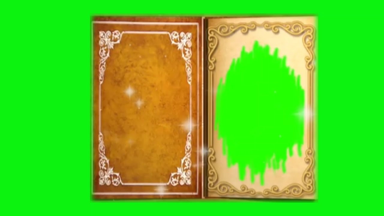 Book Opening Template Green screen video 4K📚|| बुक ओपनिंग टेम्पलेट ...