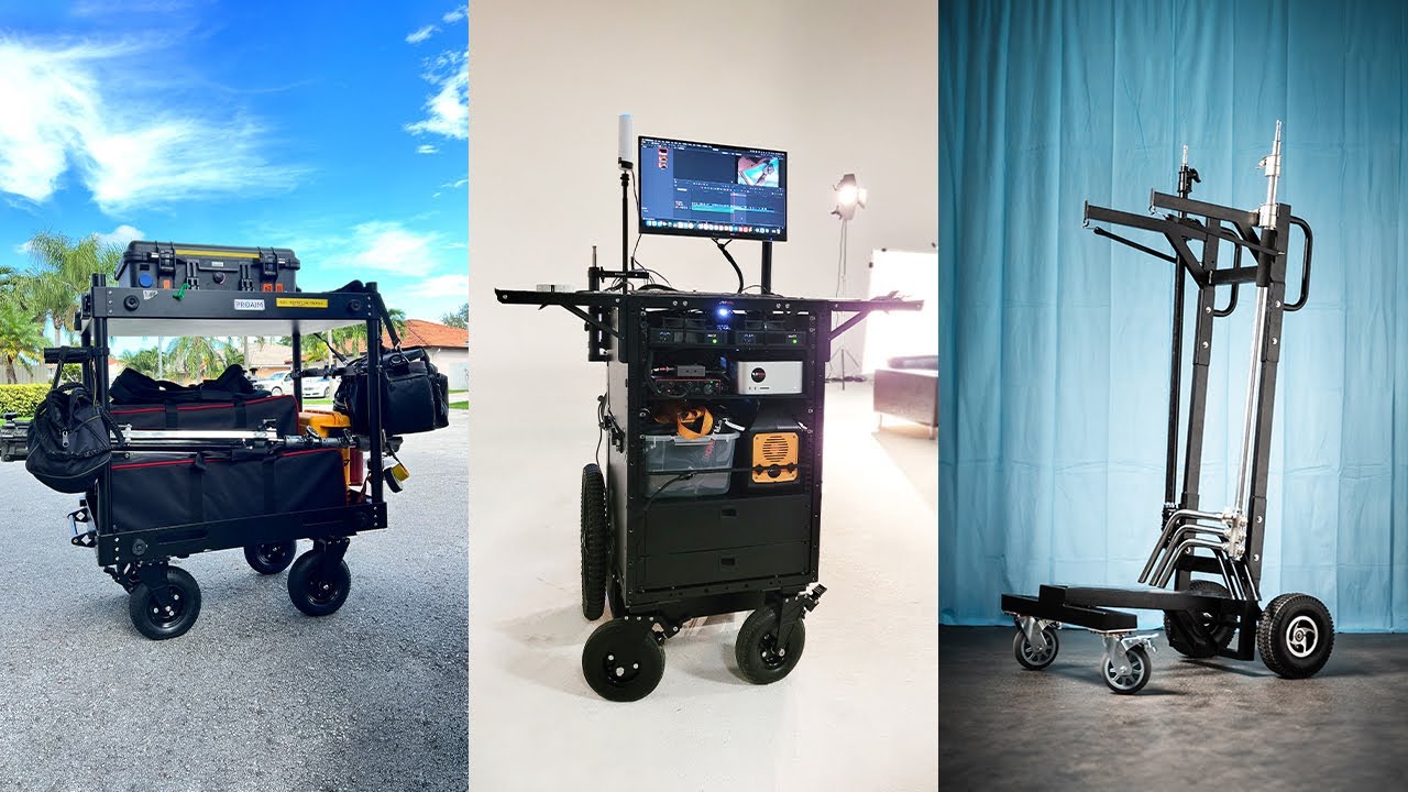 Proaim Camera Carts - Video Production. Audio. Grip. Carriage ...