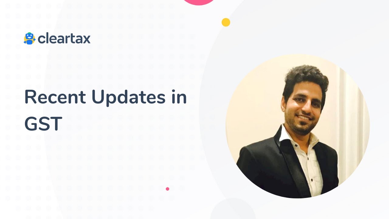 Latest Updates in GST | Interest on Net Tax Liability | Aadhar ...