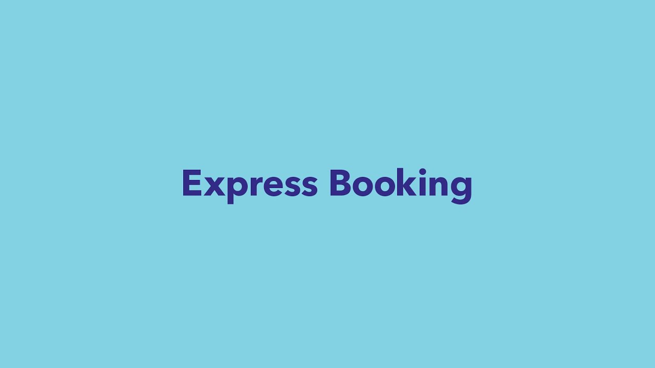 Online Reservations - Express Booking - YouTube