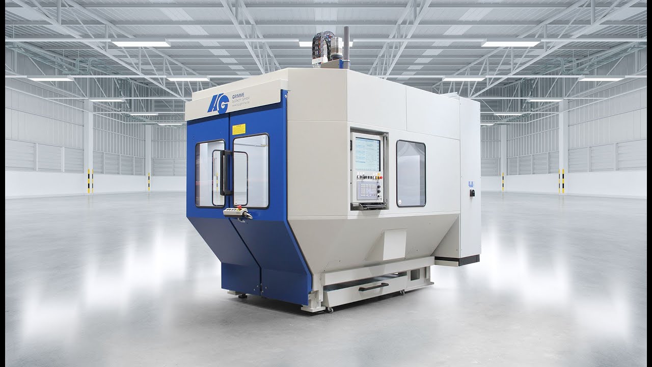 5 Achs CNC Fräsmaschine | RT F1400 | 3D Fräsbearbeitung | Rundtisch ...