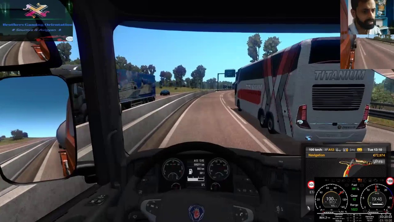 ETS2 Big Map Combo 1st Delivery - YouTube
