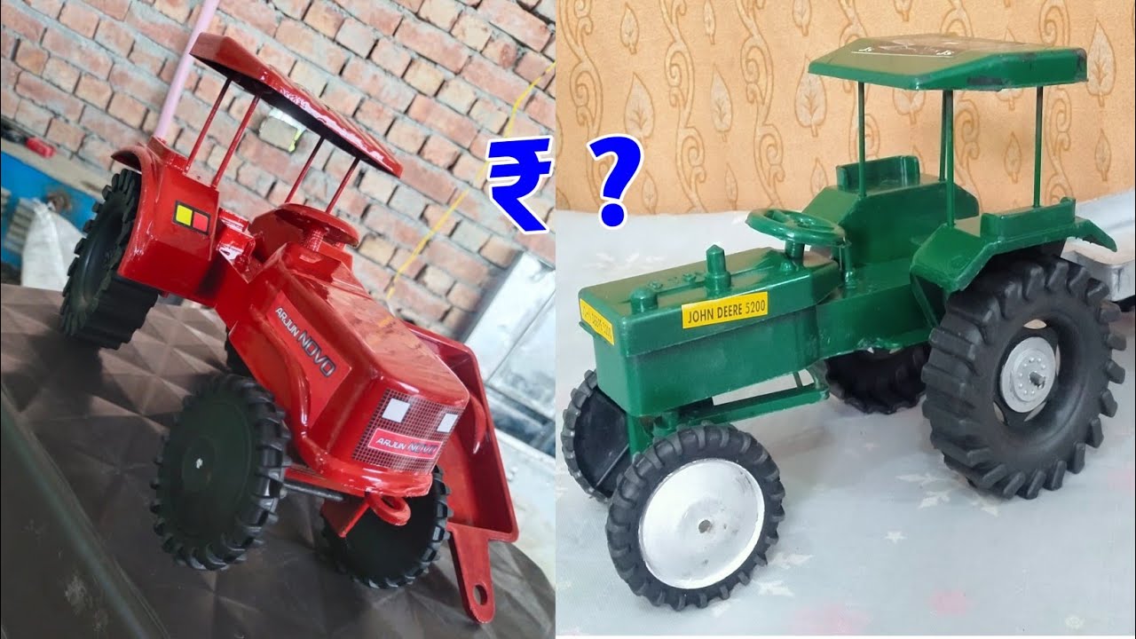Brand new fibre tractor trolley compare with old model| mini tractor ...