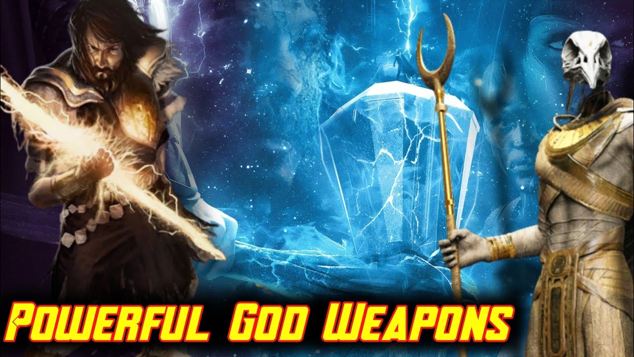 మార్వెల్ లోని శక్తివంతమైన దేవుడి ఆయుదాలు| Powerful God weapons in MCU ...