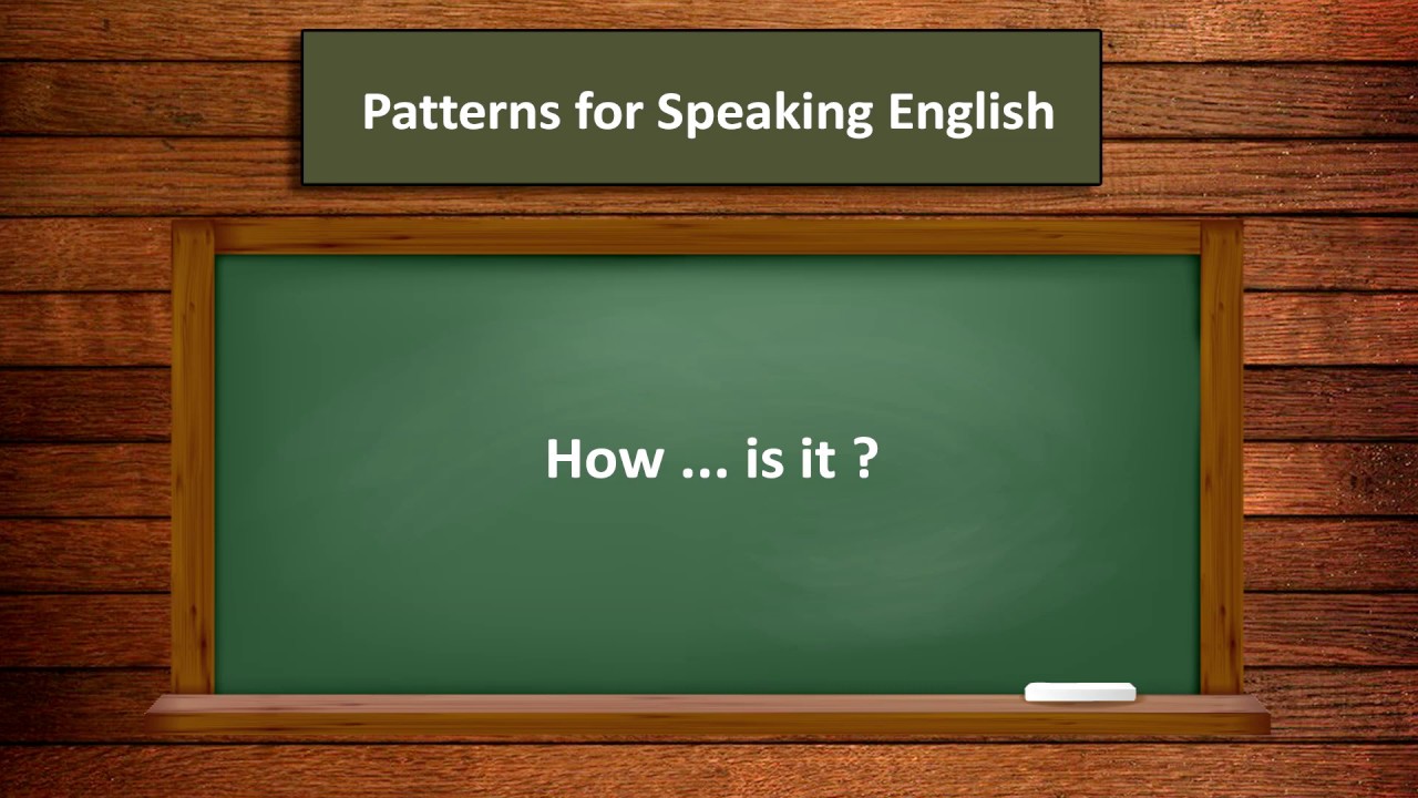 Learn English by patterns. How .. is it? - YouTube