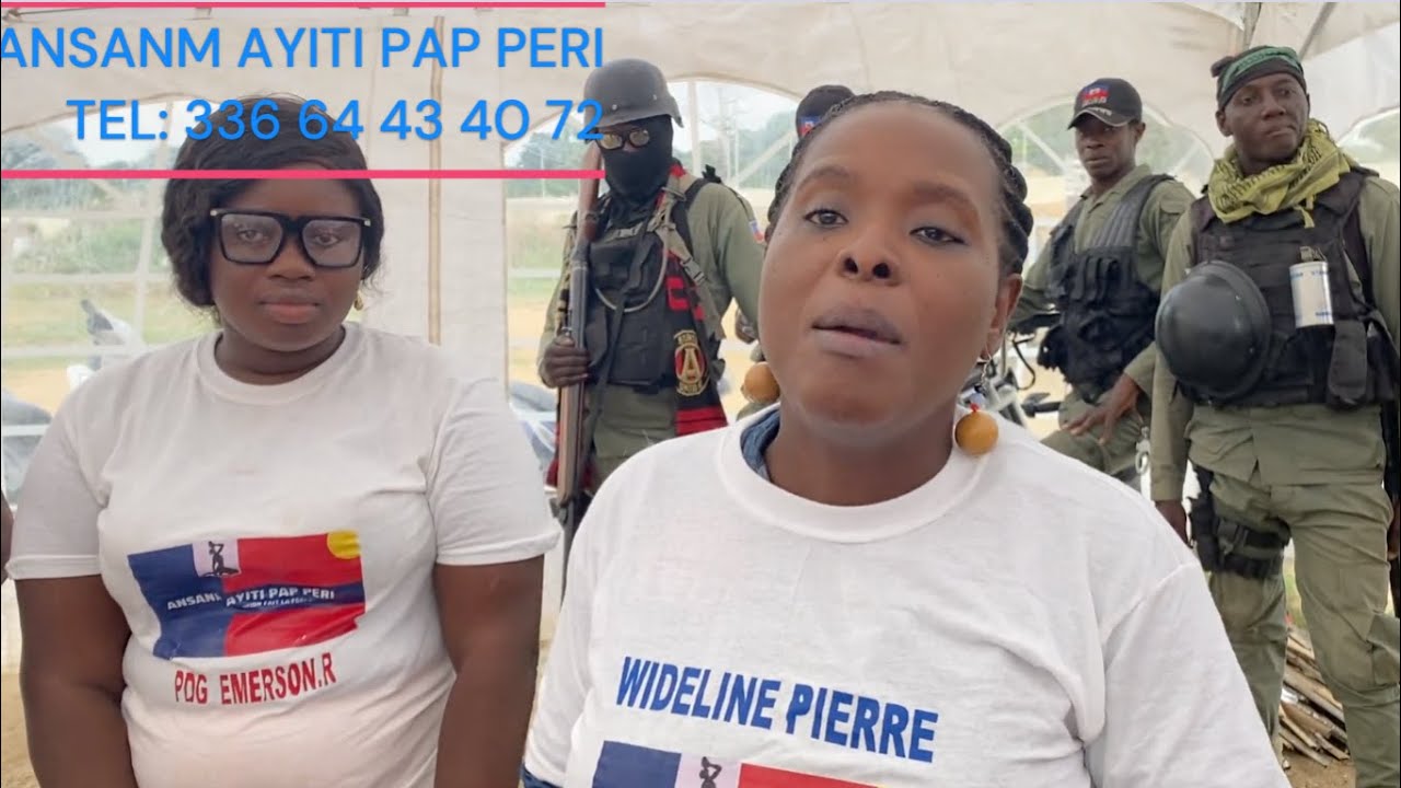 ANSANM AYITI PAP PERI DISCOURS WIDELINE PIERRE - YouTube